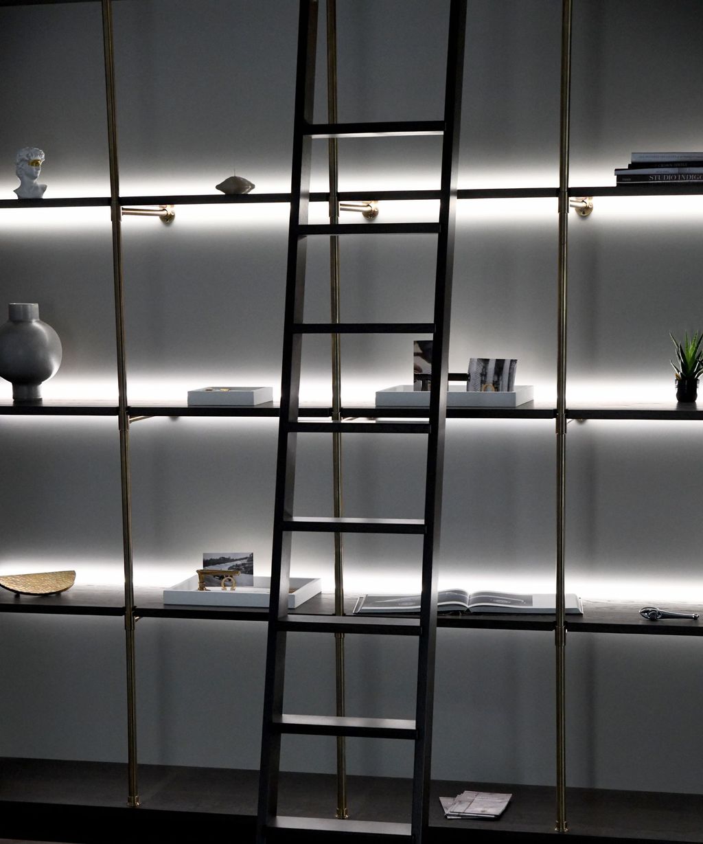 Shelf lighting ideas that make storage shine | Homebuilding