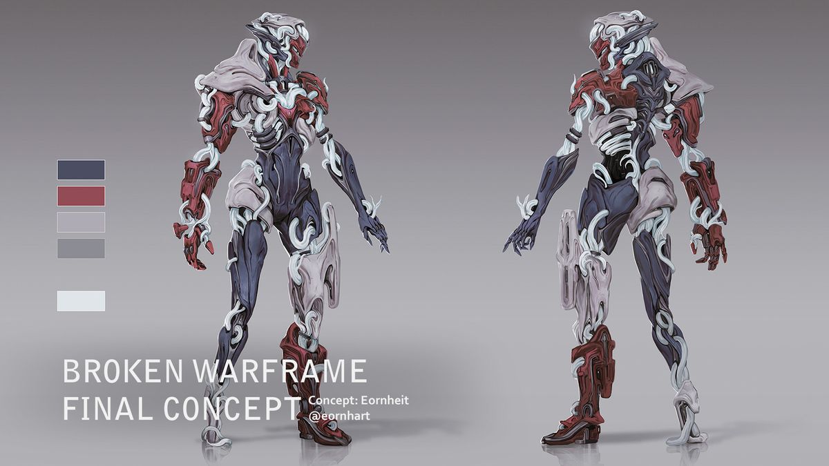 Here's a first look at Warframe's next three warframes coming this year ...