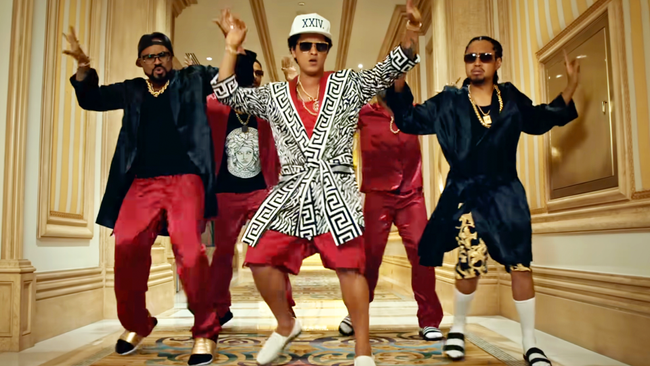 “We wrote 24K Magic when Uptown Funk was No 1. So if you hear the same ...