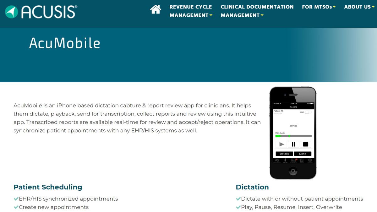 Acusis Medical Transcription Service review | TechRadar