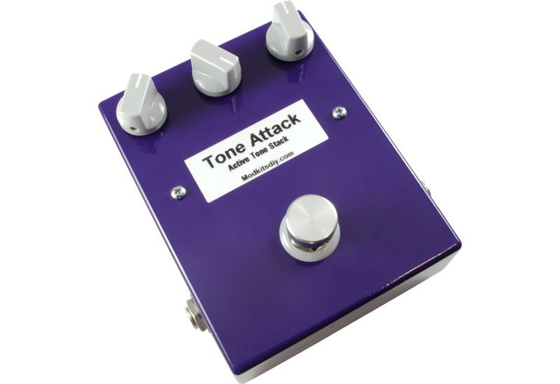 MOD Kits DIY Announces the Tone Attack Active Tone Stack Pedal | Guitar ...