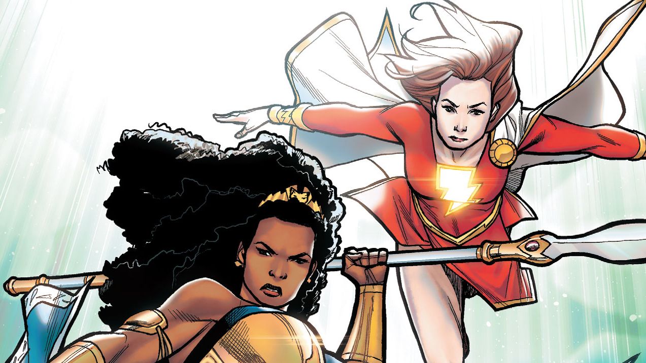 Mary Marvel steps in to help as the Amazons Attack | GamesRadar+