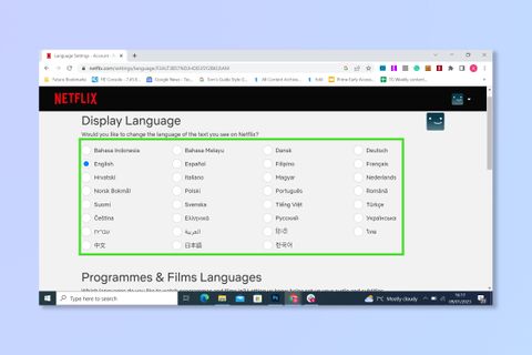 How to change language on Netflix | Tom's Guide