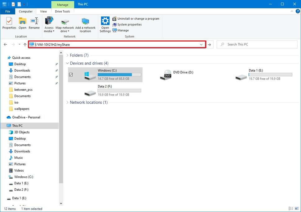 How to share files and printers without HomeGroup on Windows 10 ...