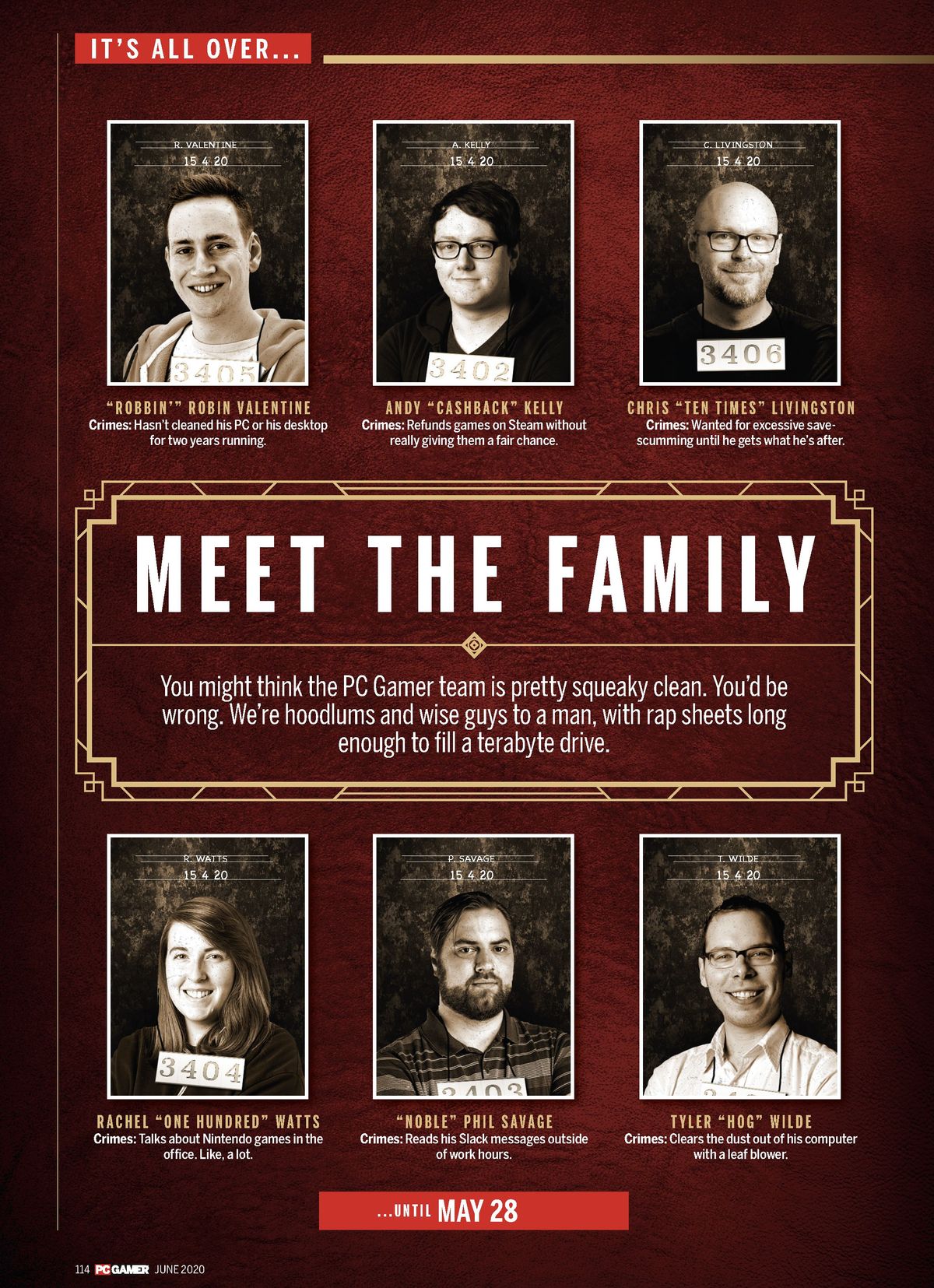 2020 in silly back page jokes | PC Gamer