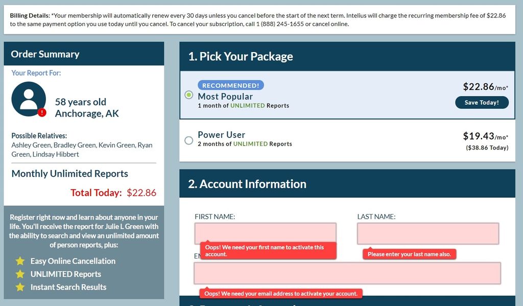 Intelius background check service review | TechRadar