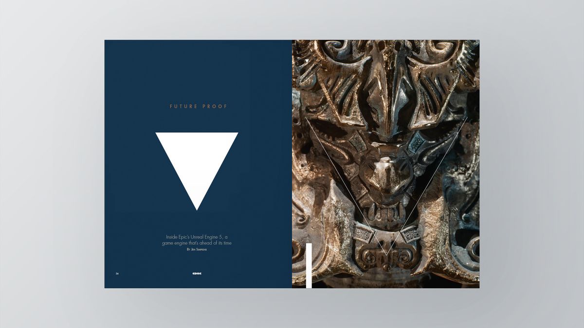 Epic's Unreal Engine 5 shines on the cover of the latest issue of Edge ...