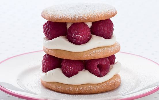 Raspberry sponge drops | Dessert Recipes | GoodtoKnow