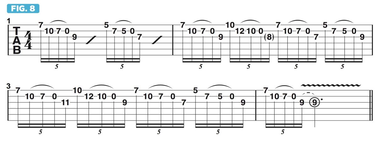 How to use alternating four- and five-note patterns to add intrigue to ...