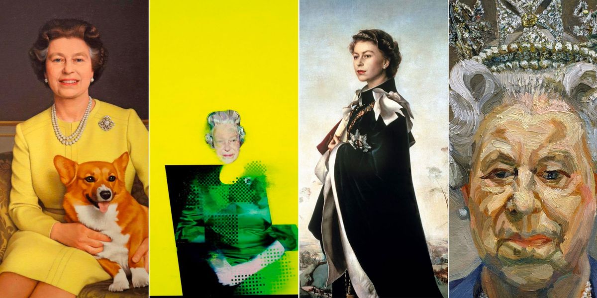 The Queen's official portraits: Seven of the most extraordinary ...