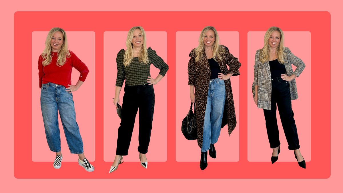 We round up the best barrel leg jeans and how to style them | Woman & Home
