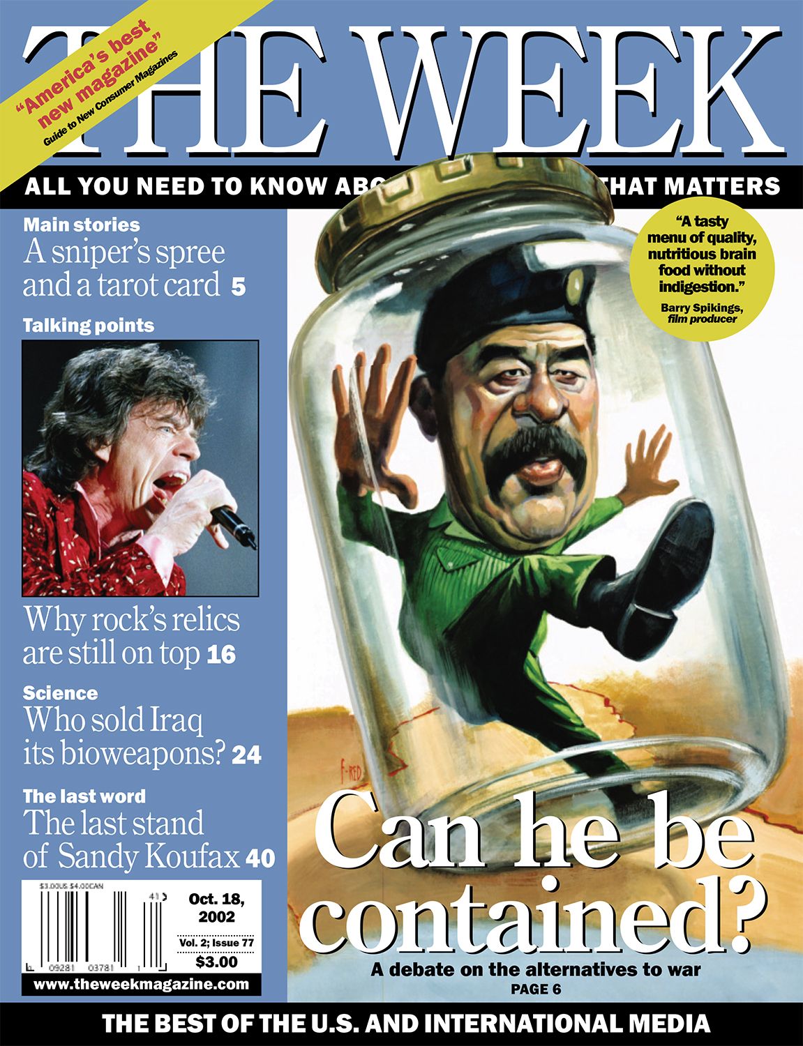 20 years of history through The Week's covers | The Week