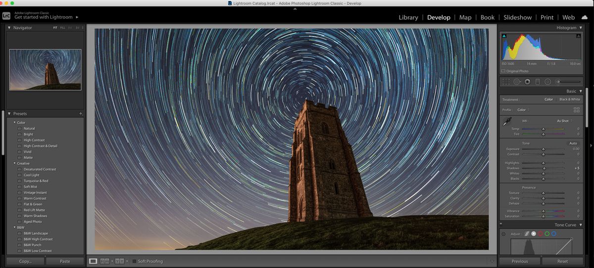 How I created a star trails composite photo at Glastonbury | Digital ...