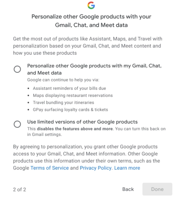 New 'smart' settings gives Gmail users more control of their data ...