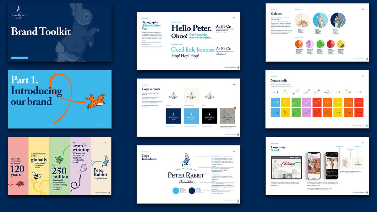 Peter Rabbit leaps into an adorable modern redesign | Creative Bloq