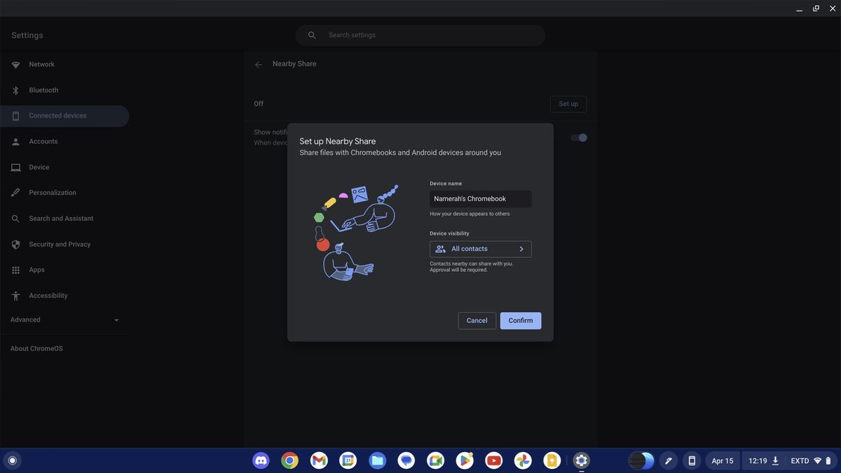 How to use Nearby Share to connect your Chromebook to Wi-Fi | Android ...