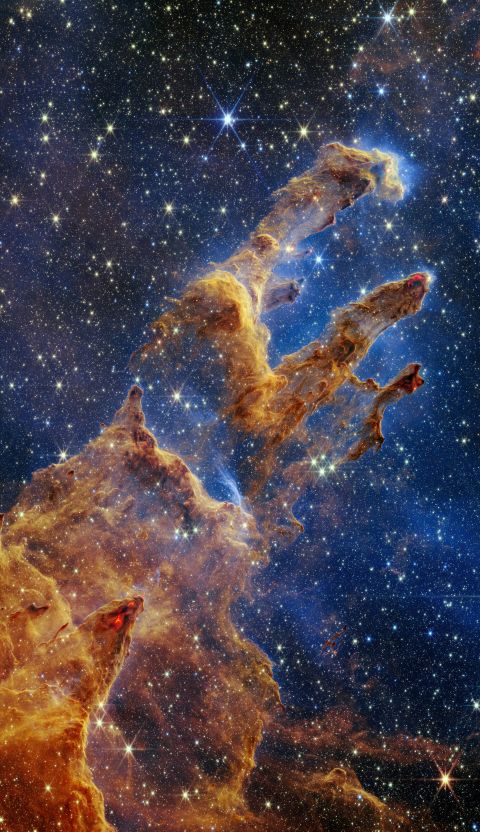 Stunning ‘pillars of creation’ dazzle in new James Webb Telescope image | Live Science