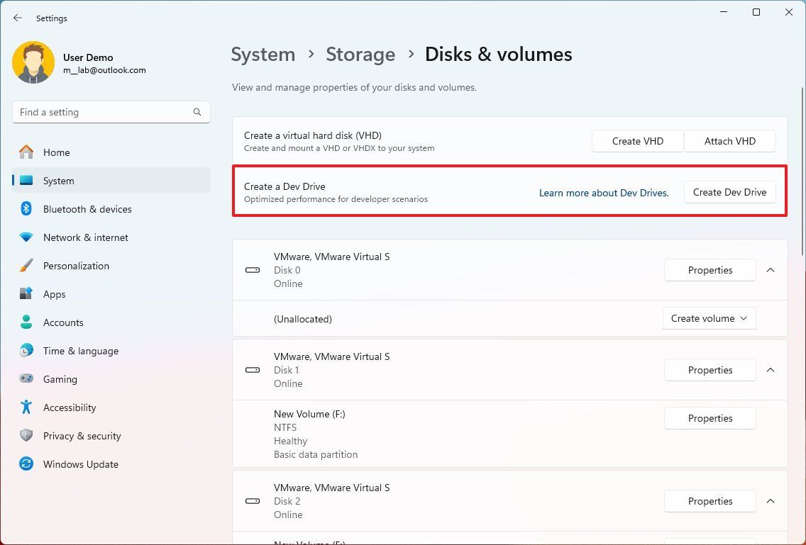 New features for storage devices on Windows 11 2023 update | Windows ...