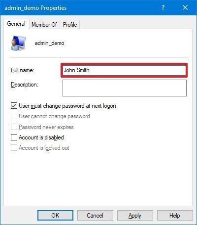How to change sign-in account name on Windows 10 | Windows Central