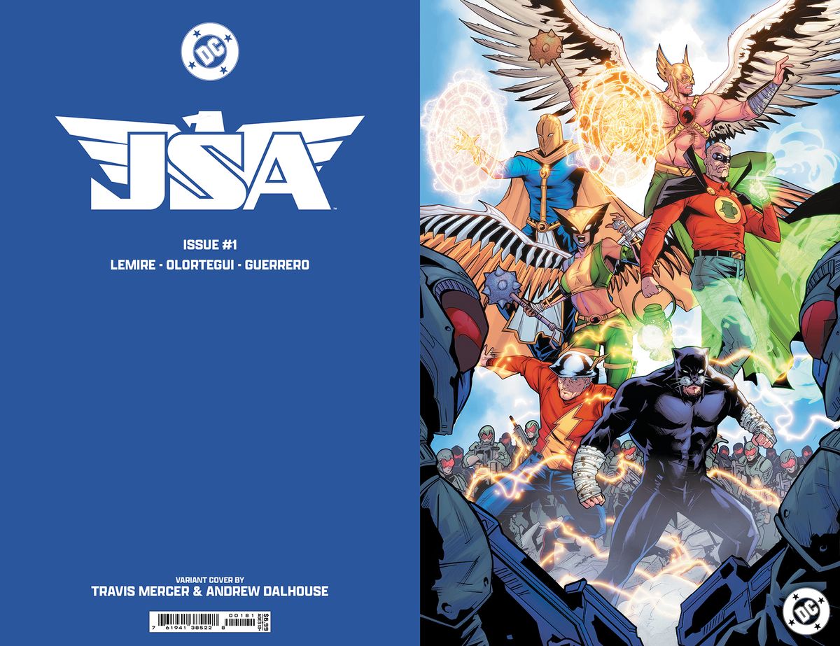 JSA's Jeff Lemire says a Justice Society/Justice League crossover is ...