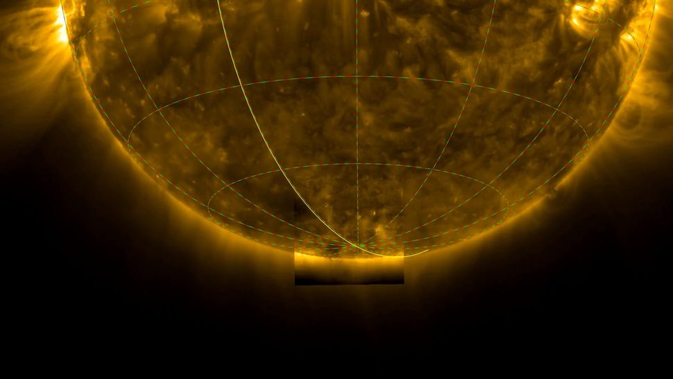 Bottom of the sun becomes visible to humans for the first time in ...