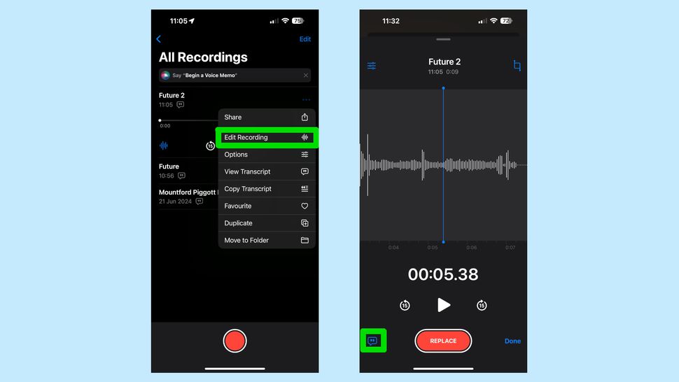 iOS 18 finally adds transcription to Voice Memos — here's how to use it ...