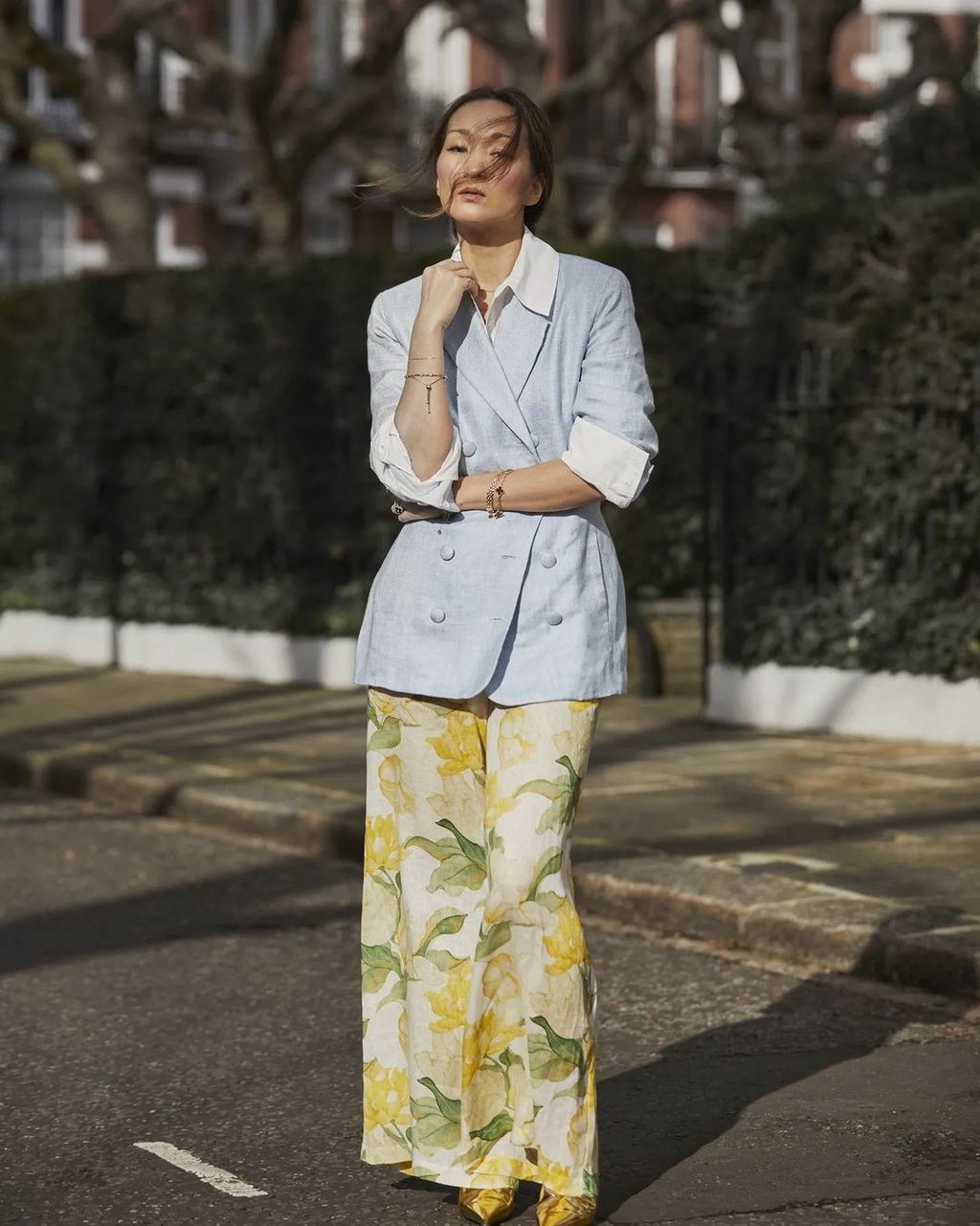 How To Style The Baby Blue Trend | Marie Claire UK