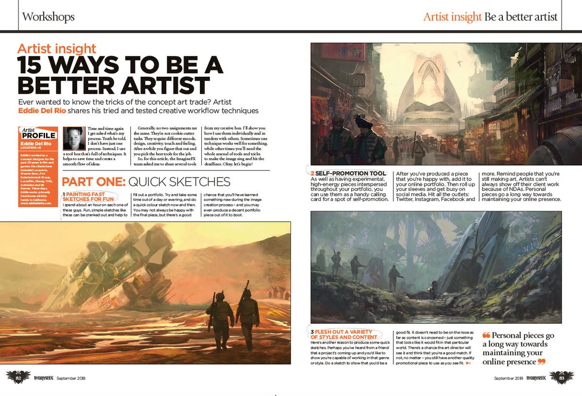 Discover new concept art skills in ImagineFX 164 | Creative Bloq