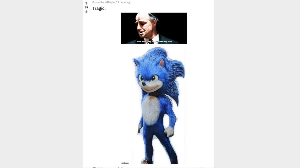 The backlash to Sonic’s movie design is proof that you should never ...