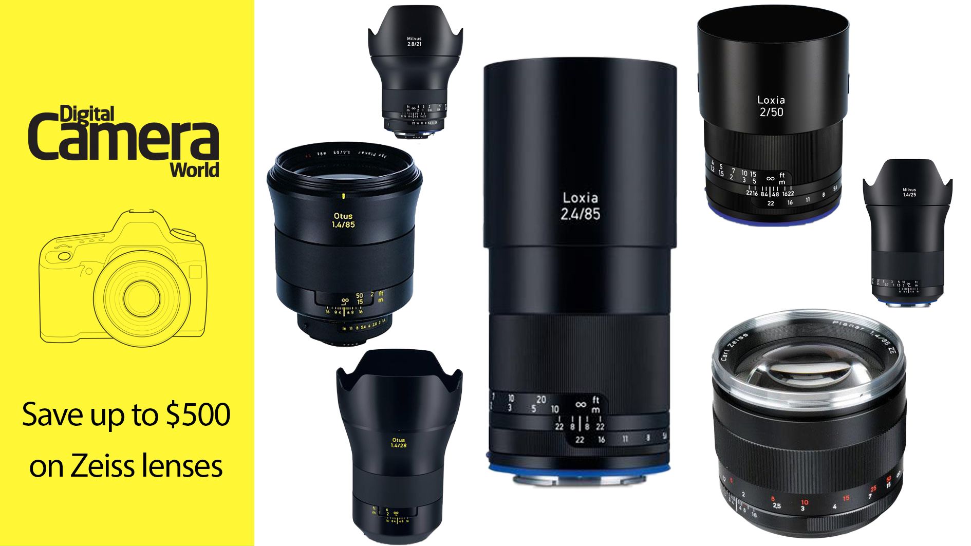 Save up to $500 on Zeiss mirrorless & DSLR lenses this week | Digital ...