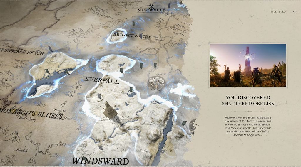 New World map: Two interactive guides to try | PC Gamer