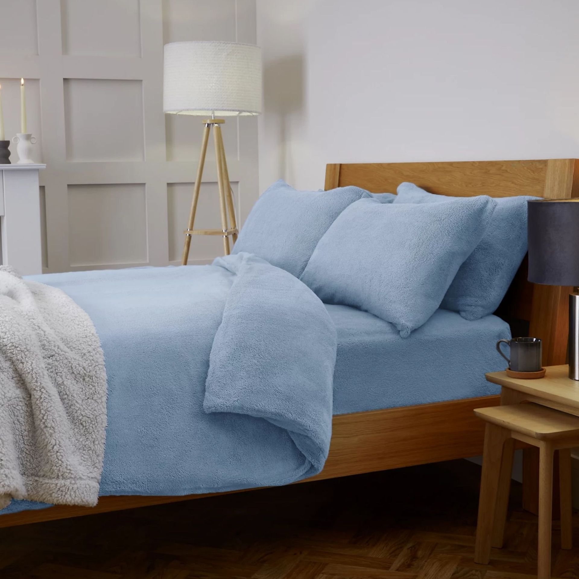 Dunelm's cult teddy bedding is back for winter | Ideal Home
