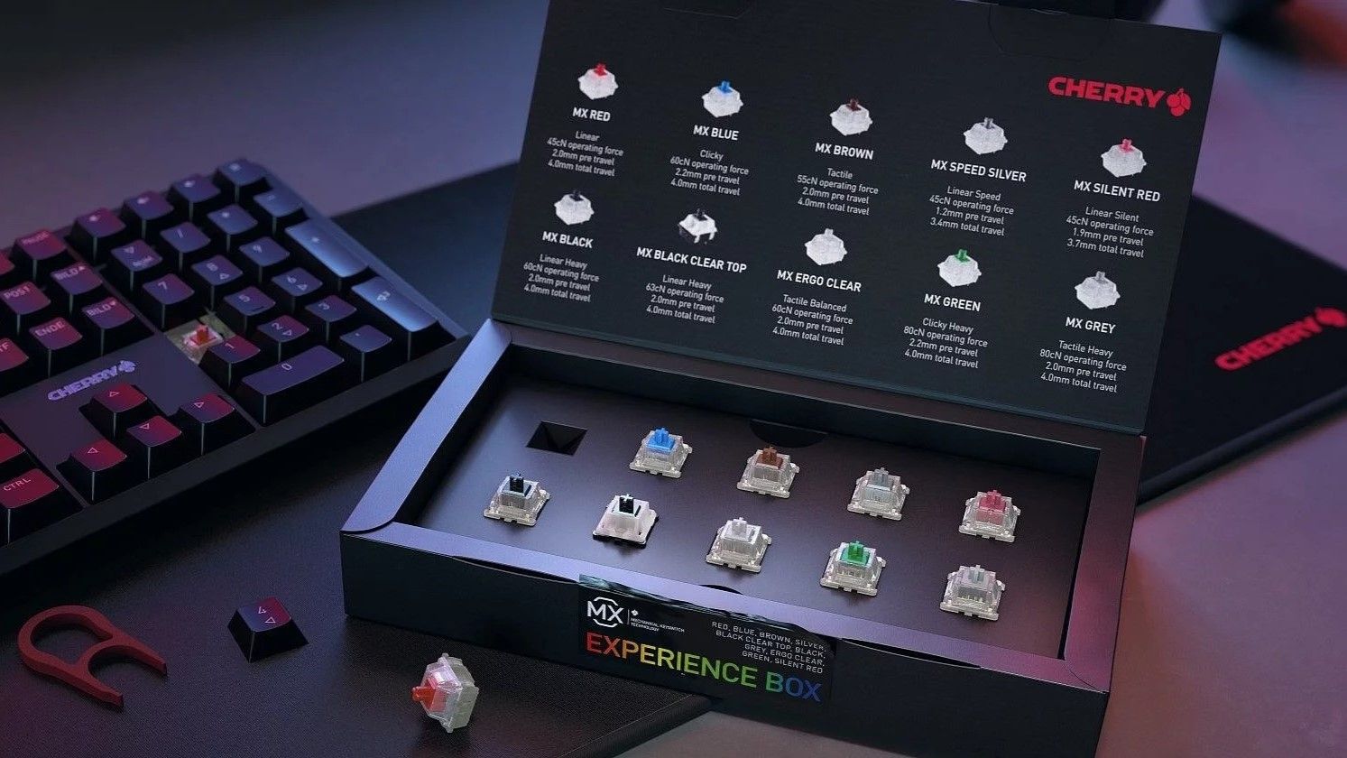 New Cherry MX kit lets you find the switch that scratches your keyboard ...