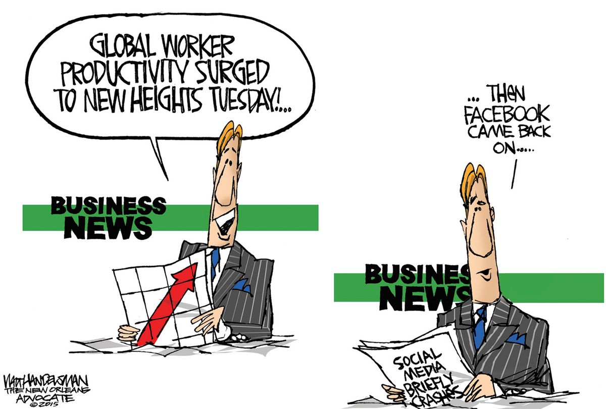 Editorial cartoon U.S. technology social media | The Week