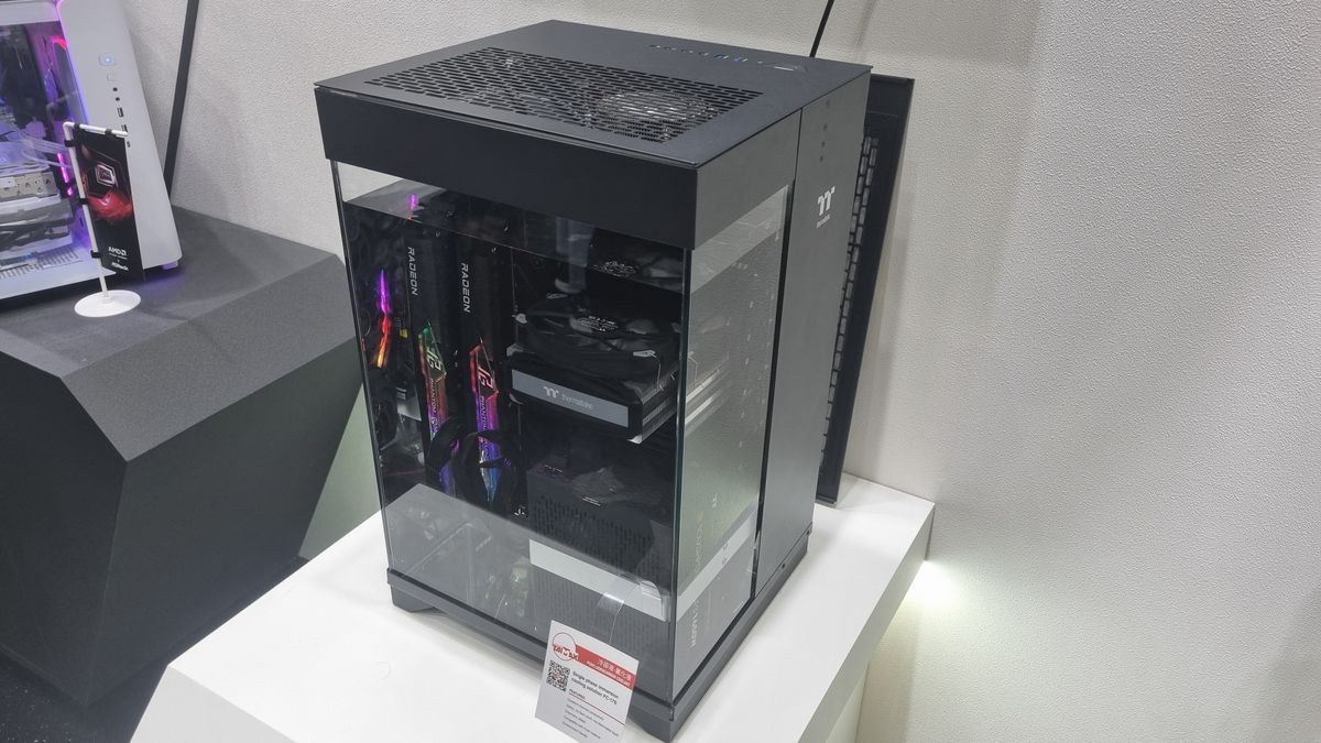 This Intel and ASRock collaboration says screw it, put the whole PC in ...