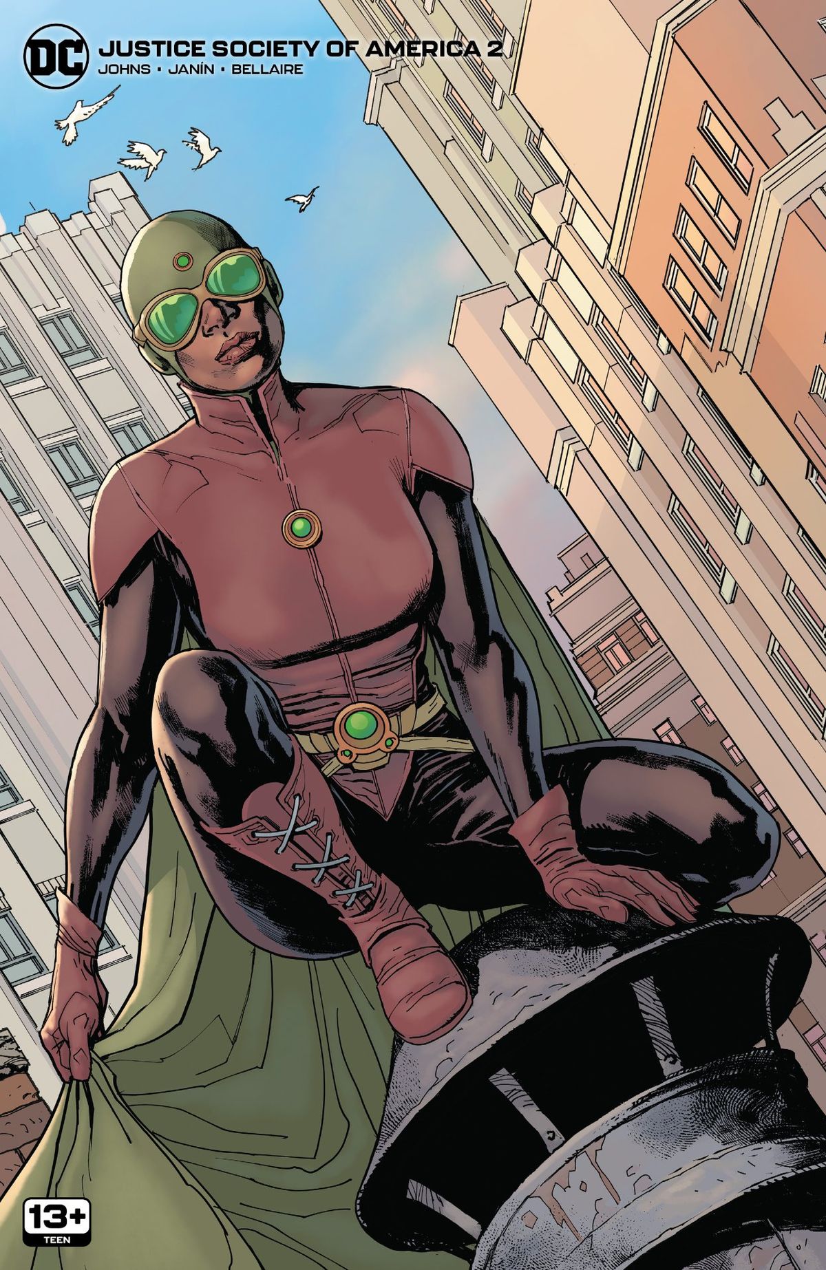 The future Huntress meets the original JSA in Justice Society of ...