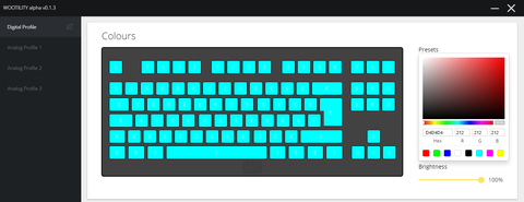 Wooting One: Software & Lighting Controls
