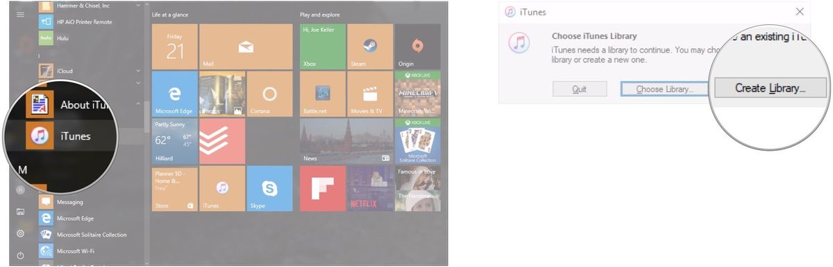 How to create a new iTunes Library on Windows | iMore