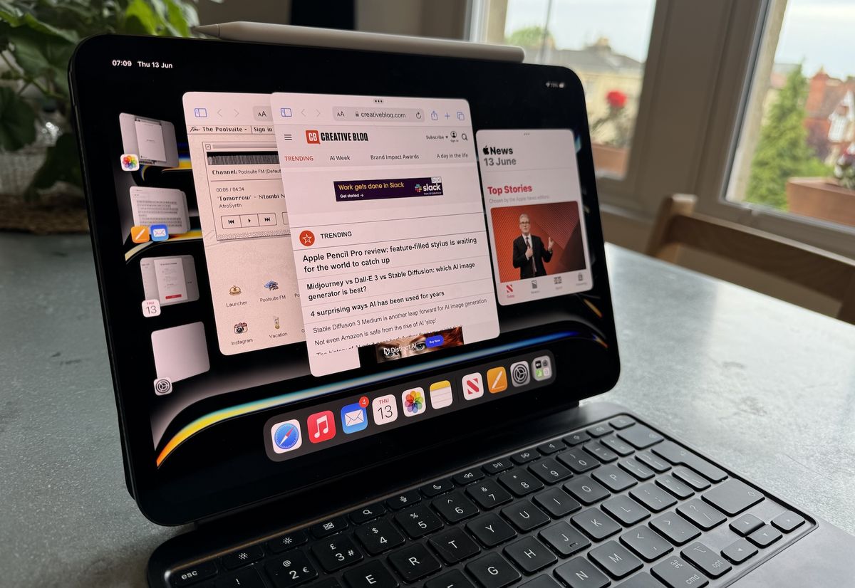 I used the M4 iPad Pro as a laptop for a week – with impressive results ...