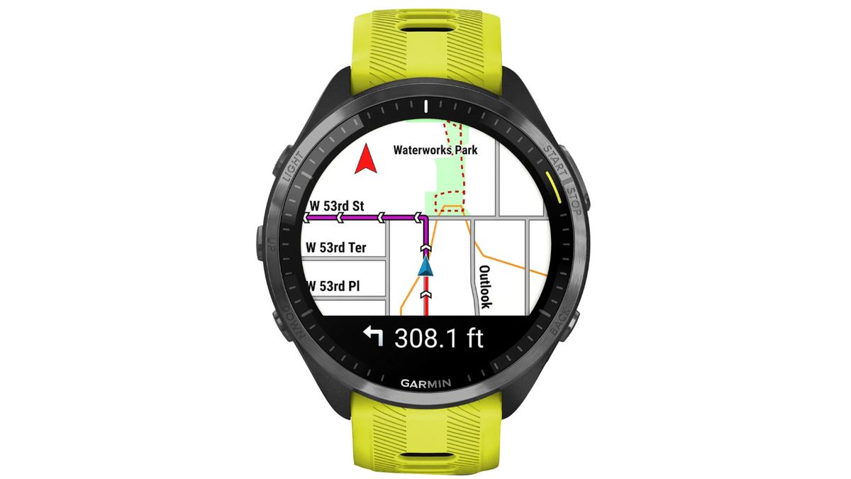 Maps on the Garmin Forerunner 965 look awesome | Advnture