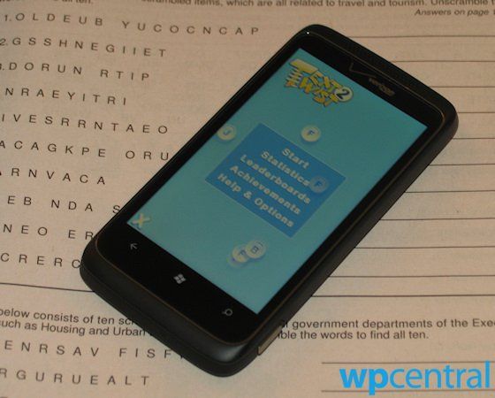 Windows Phone Xbox Live Review: TextTwist 2 | Windows Central