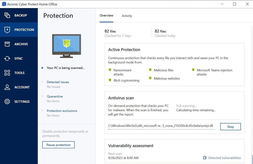 Acronis Cyber Protect Home Office review | Tom's Guide