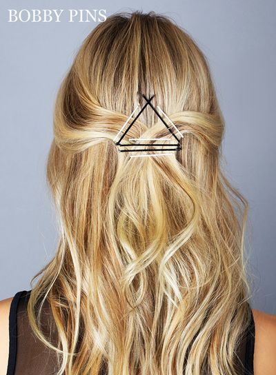 Ideas for Hairstyles with Bobby Pins - How to Use Bobby Pins | Marie Claire