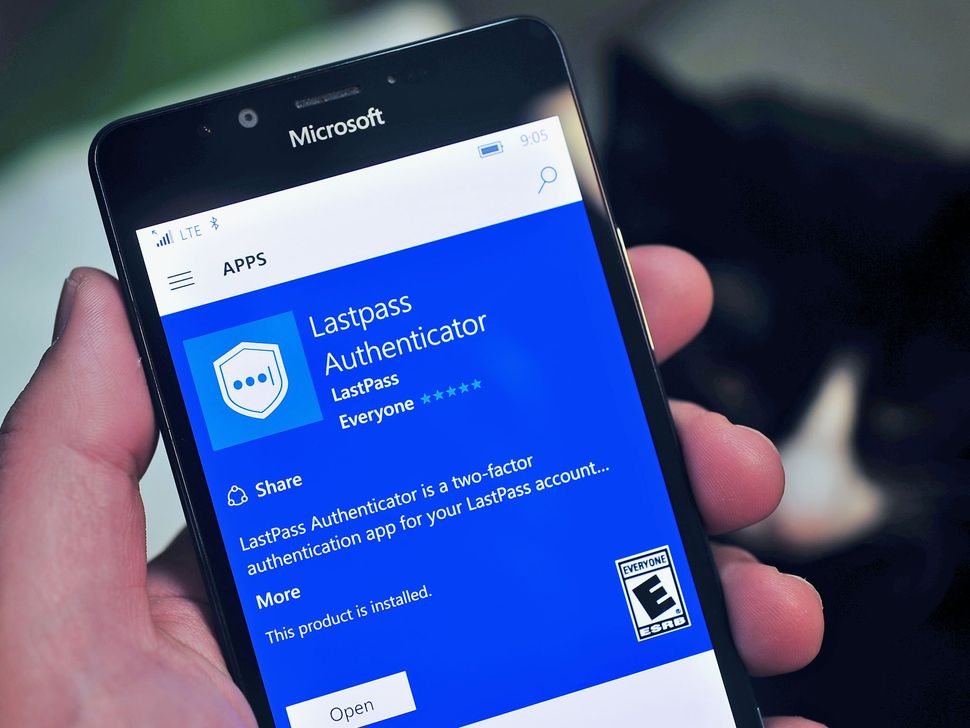 LastPass outs its own two-factor authentication app for Windows Phone ...