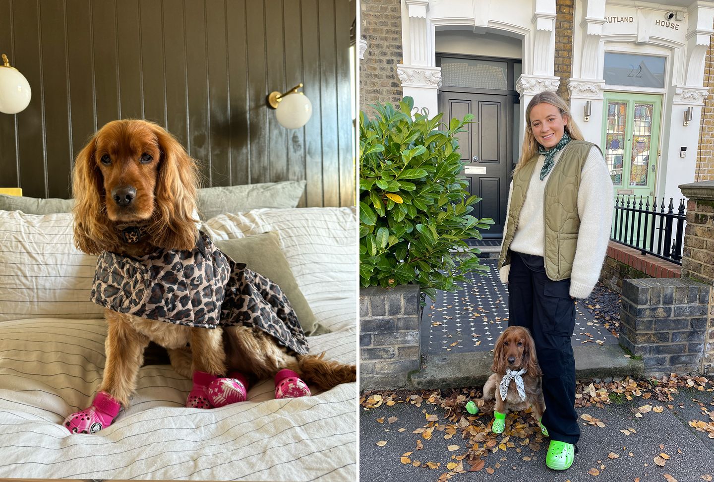 Two Autumnal Looks With Crocs That Match My Dog | Who What Wear