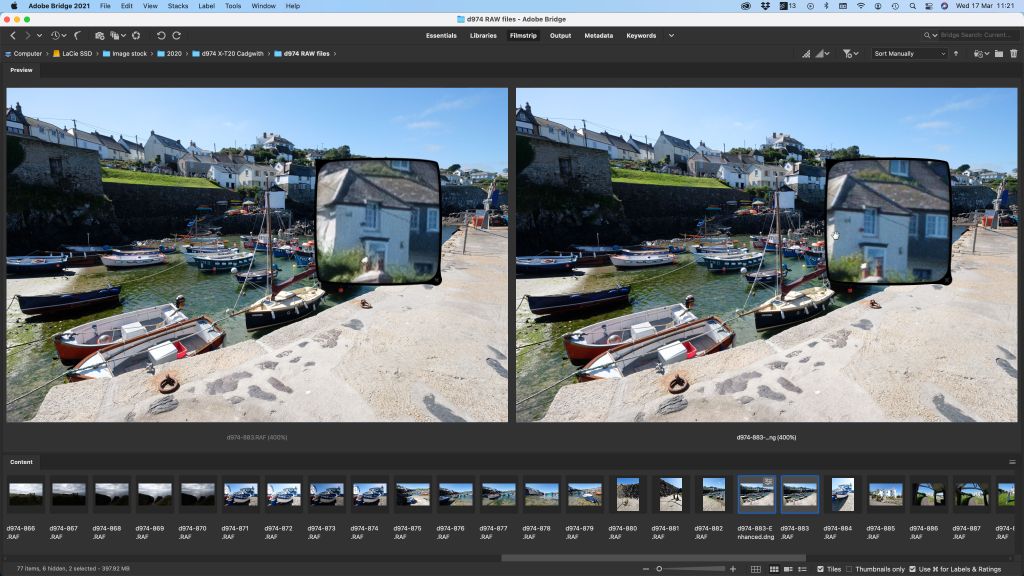 New Adobe Super Resolution is great… if you are ready for 400MB image ...