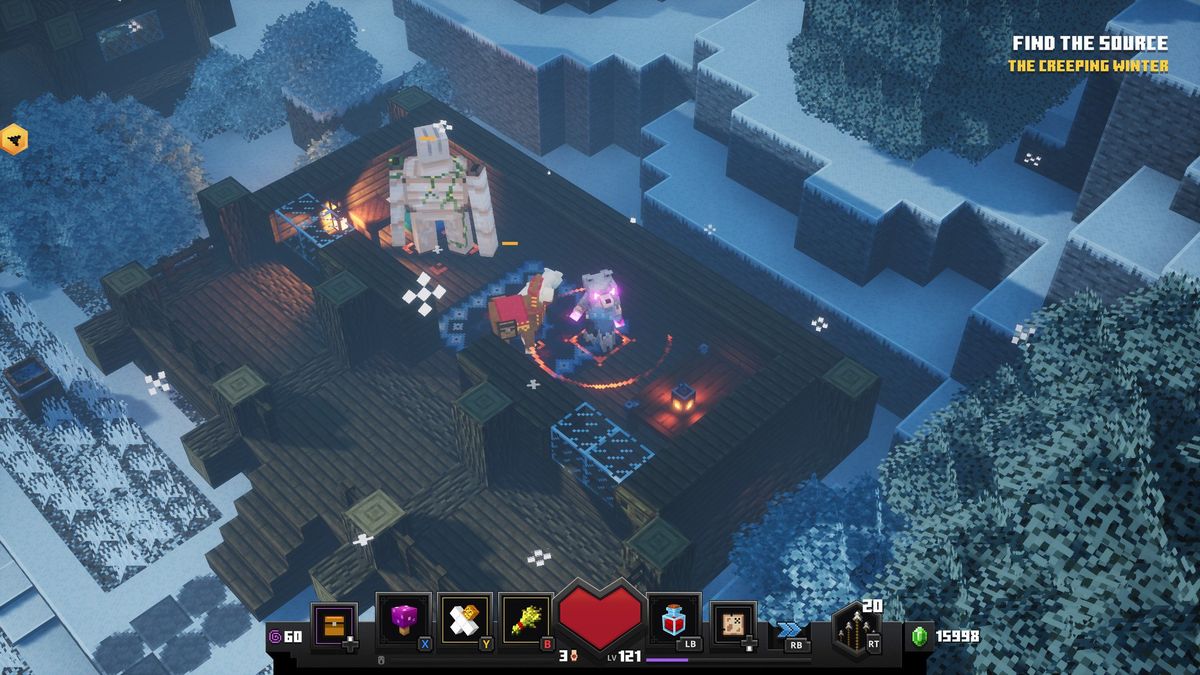 Minecraft Dungeons guide: Full changelog for 'Creeping Winter' DLC ...