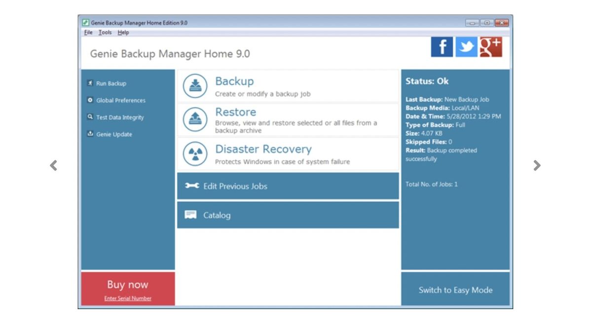 Genie Backup Manager review | TechRadar