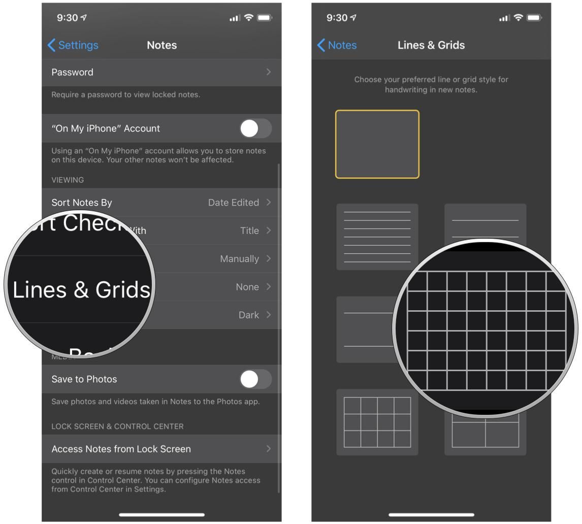 How to add lines and grids in the Notes app on iPhone and iPad | iMore