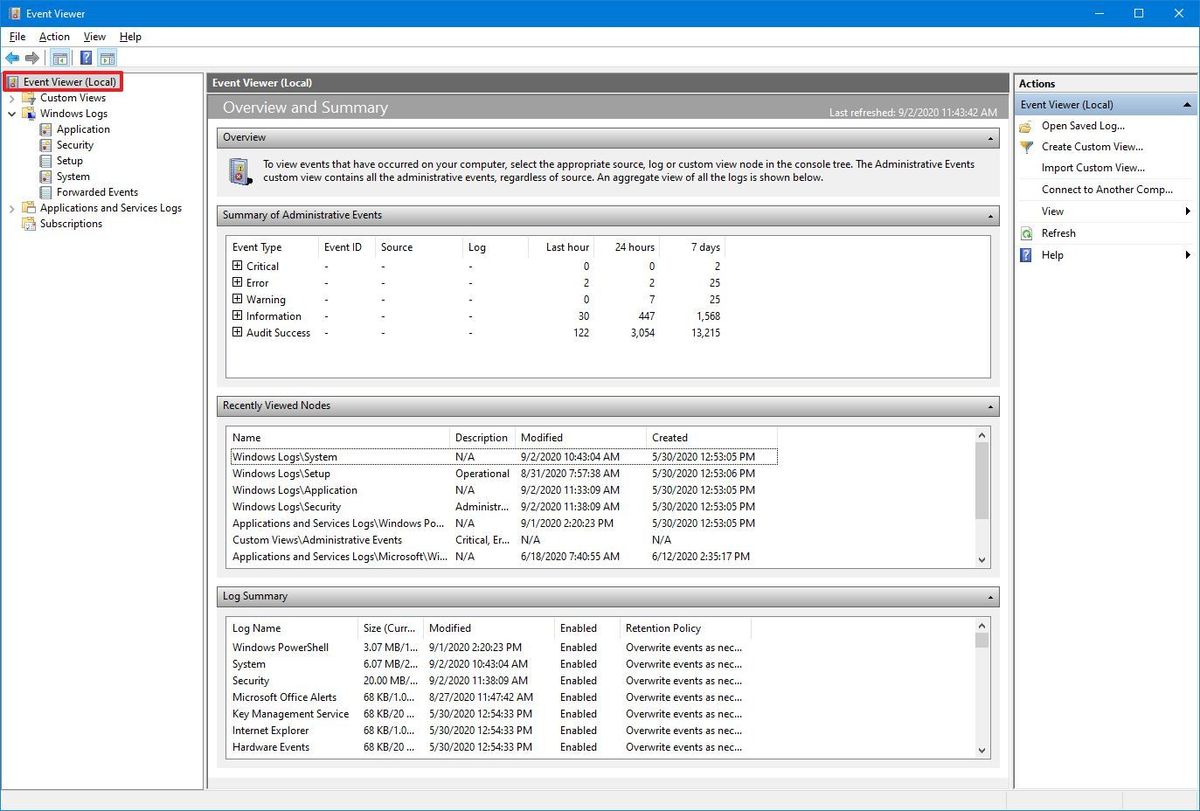 How to use Event Viewer on Windows 10 | Windows Central